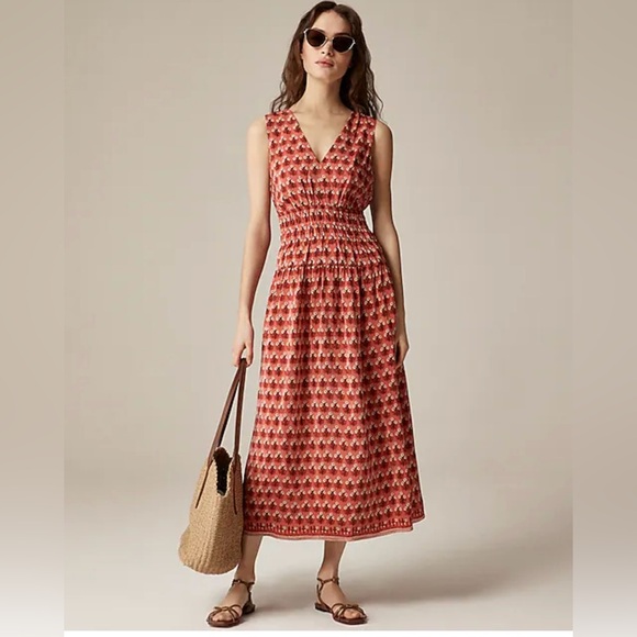 J Crew Red Dress